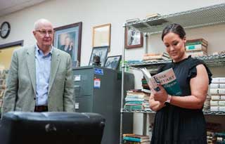 Lt. Governor Coleman visits JSF board – Jesse Stuart Foundation